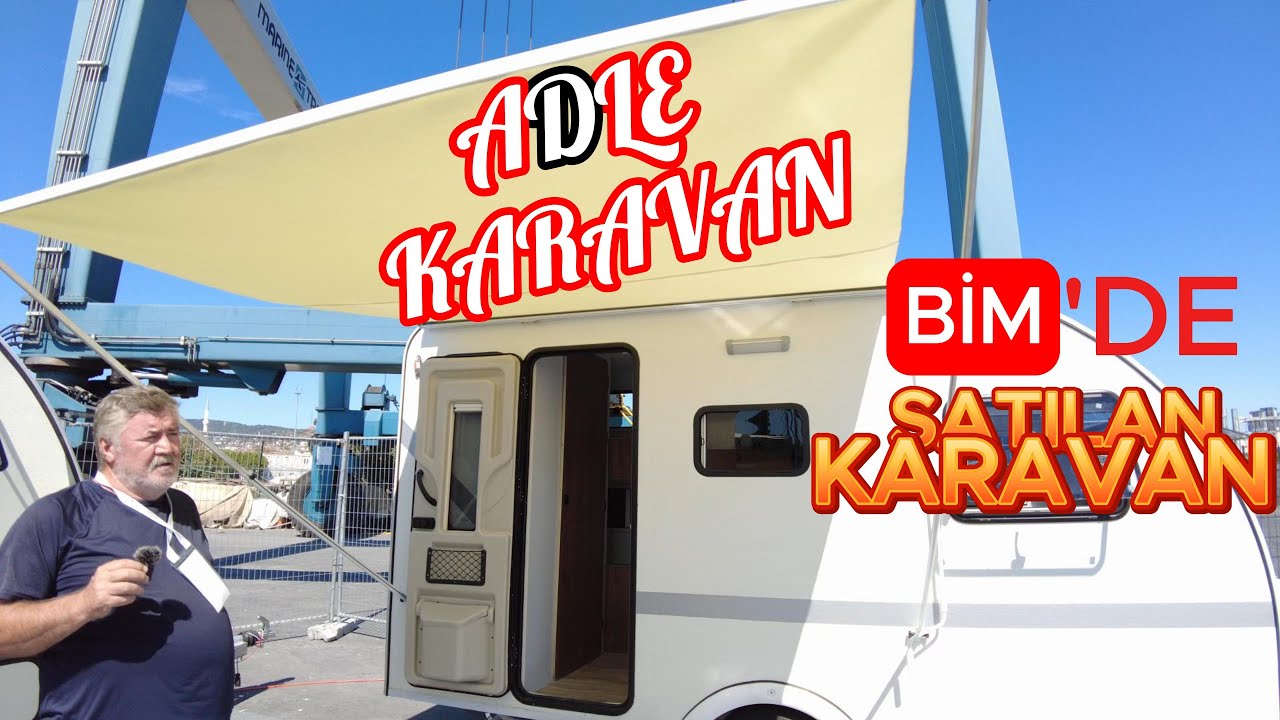 BİM'DE SATILAN ÇEKME KARAVANI İNCELİYORUZ | ADLE ÇEKME KARAVAN - YouTube