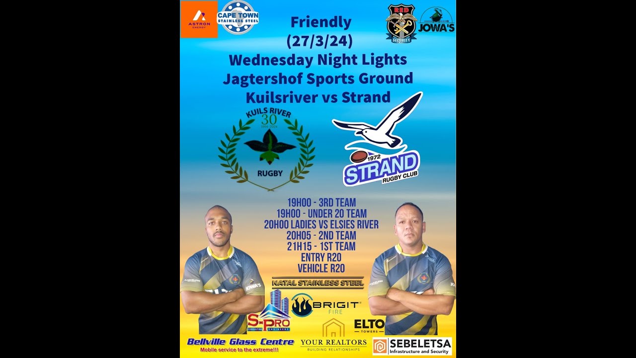 Kuilsriver RFC vs Strand RFC - YouTube