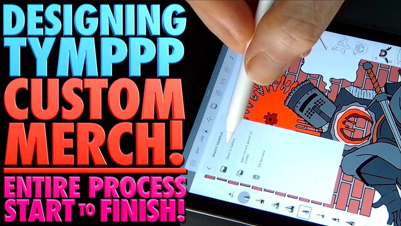 How to Design Custom Channel Merch: The Entire Process! - YouTube