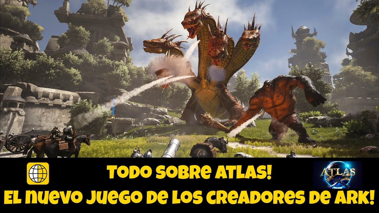 Todo sobre Atlas! De los creadores de ARK! Mecanicas del juego! Fechas ...