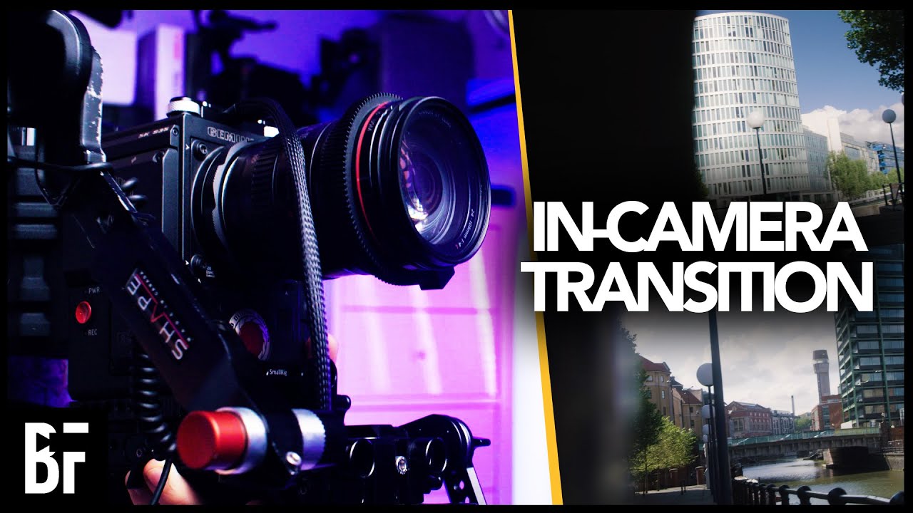 Create an In-Camera Sliding Transition - Edited in Premiere Pro - YouTube