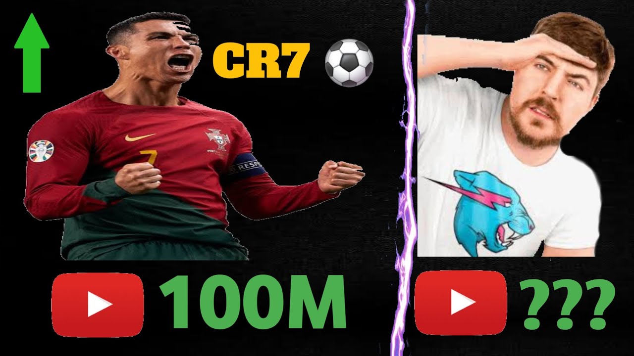 🔴LIVE: UR · Cristiano Ronaldo Subs Count Battle 100M (Cristiano Ronaldo ...