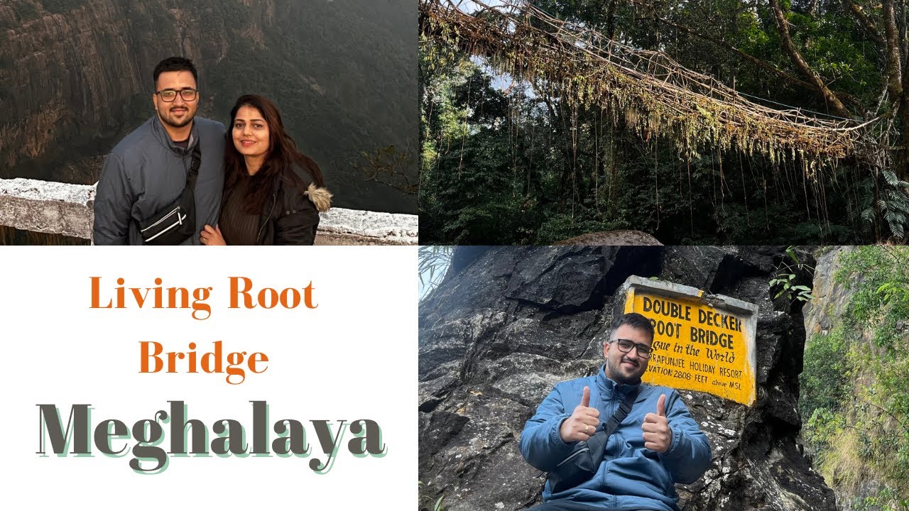 Meghalaya Trip | Day 4 - Living Root Bridge | Seven Sisters Fall | Jiva ...