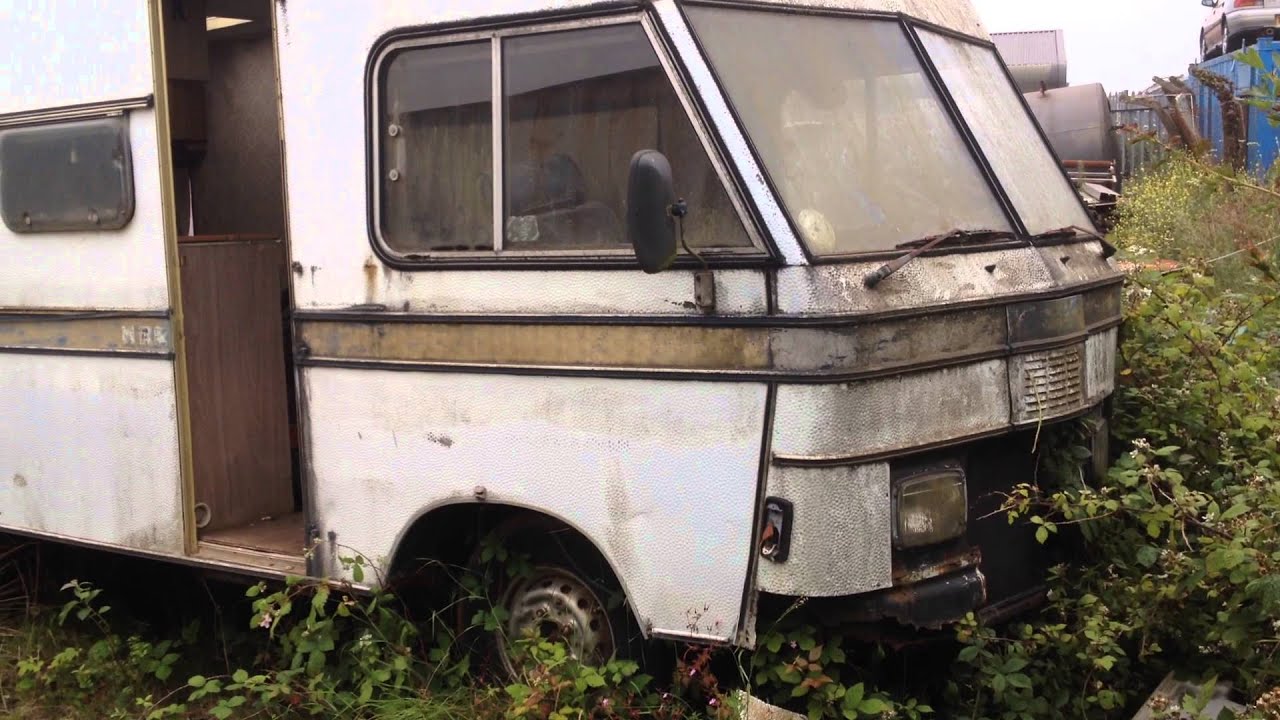 Mercedes Hanomag Hymer L 306 DG Camper Van in a poor state. part 1 ...