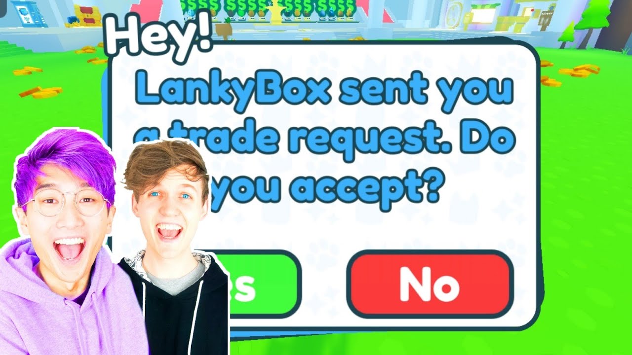 LankyBox *SCAMMED ME* in Pet Simulator X (Roblox) joke - YouTube