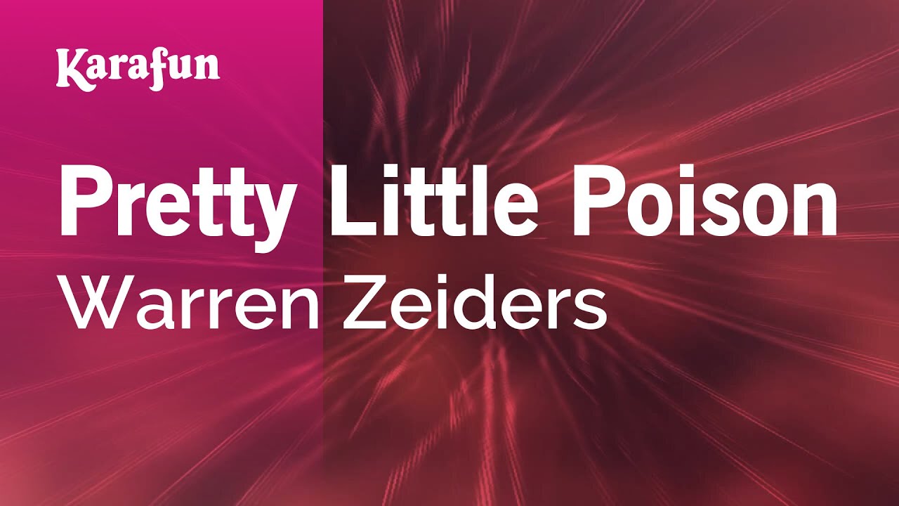 Pretty Little Poison - Warren Zeiders | Karaoke Version | KaraFun - YouTube