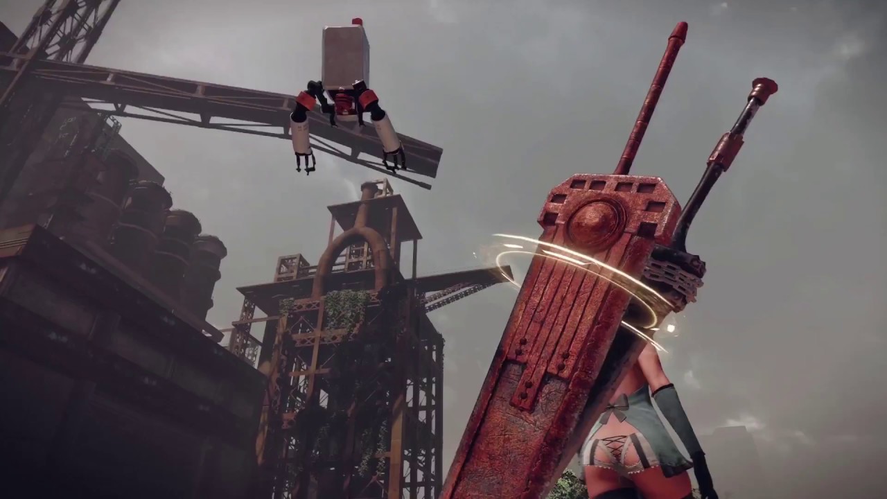 Nier: Automata - 2B dlc outfit - YouTube