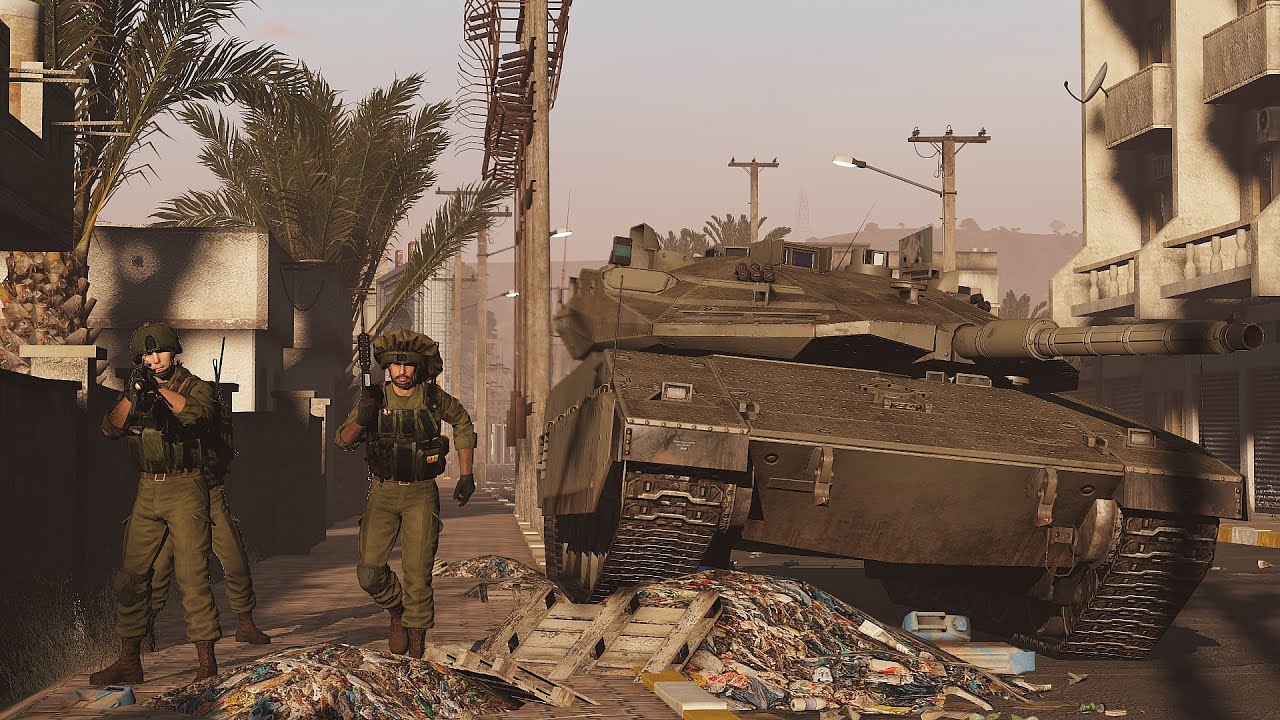 Arma 3 mod Israeli Army - YouTube