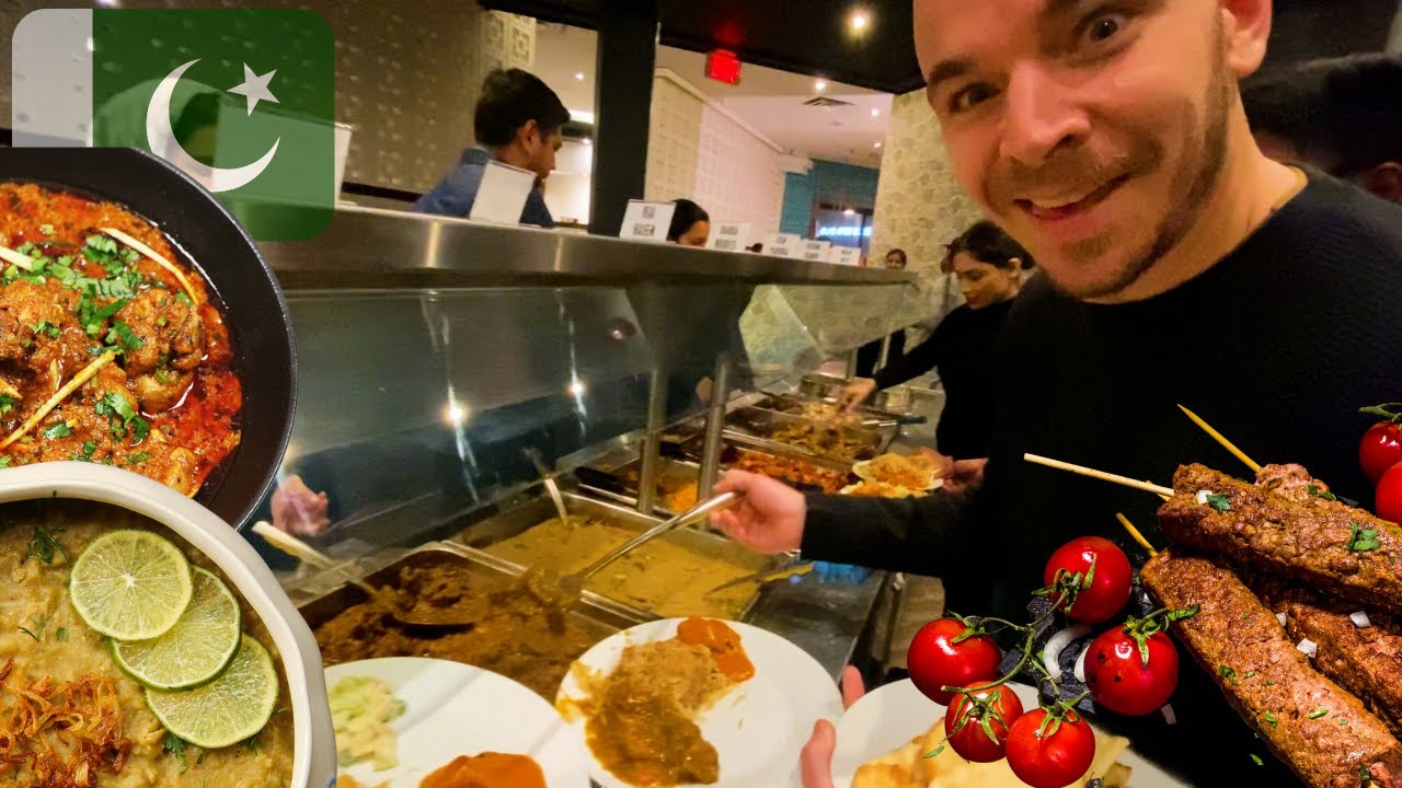 Our first RAMADAN BUFFET! (Amazing Pakistani food) 🇵🇰 🇨🇦 - YouTube