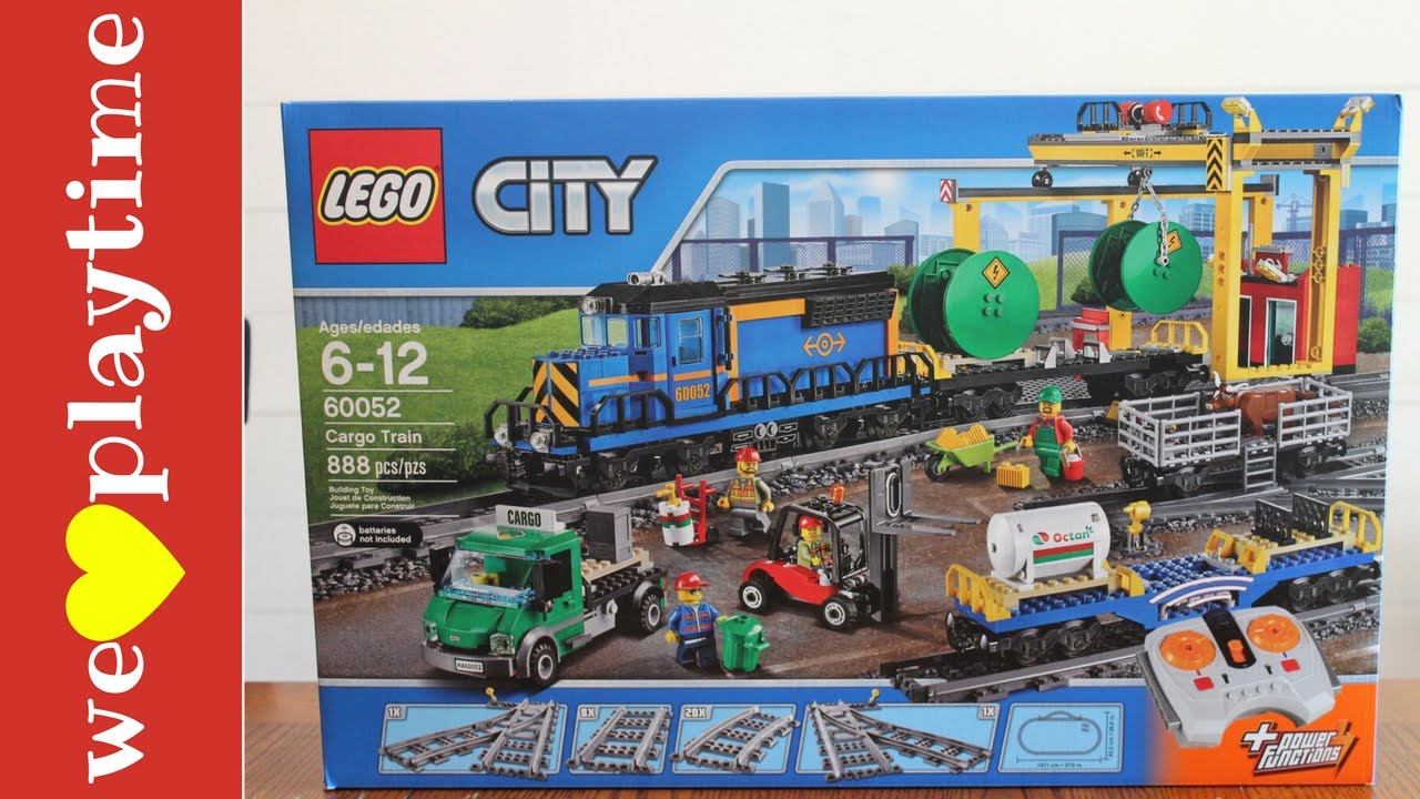 Toy Trains for Kids~ Lego City Cargo Train~ - YouTube