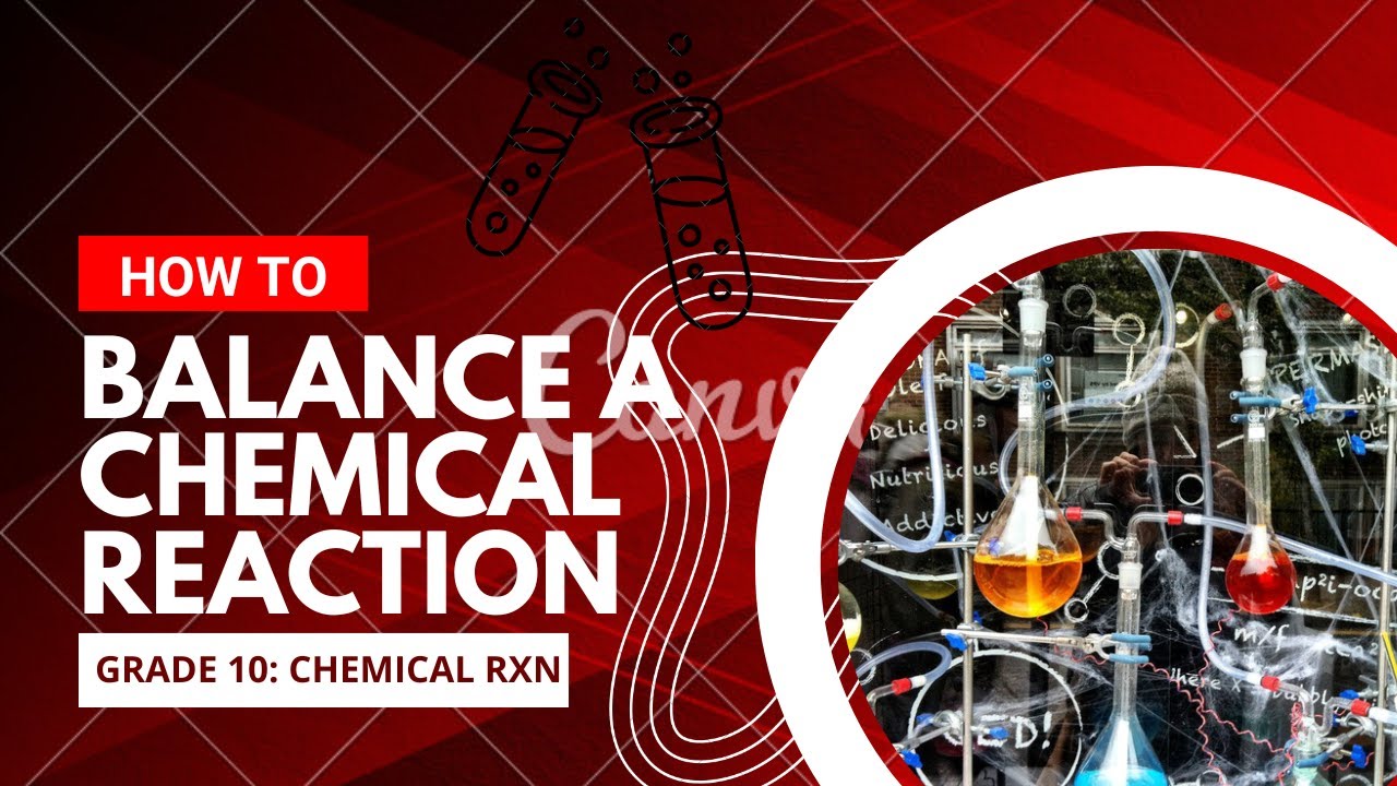 How to balance a chemical reaction - YouTube