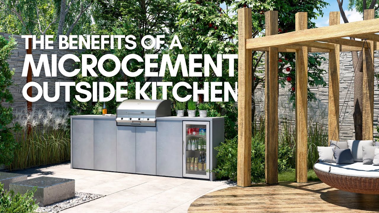 What are the Benefits of a Microcement Outdoor Kitchen? (ULTIMATE ...
