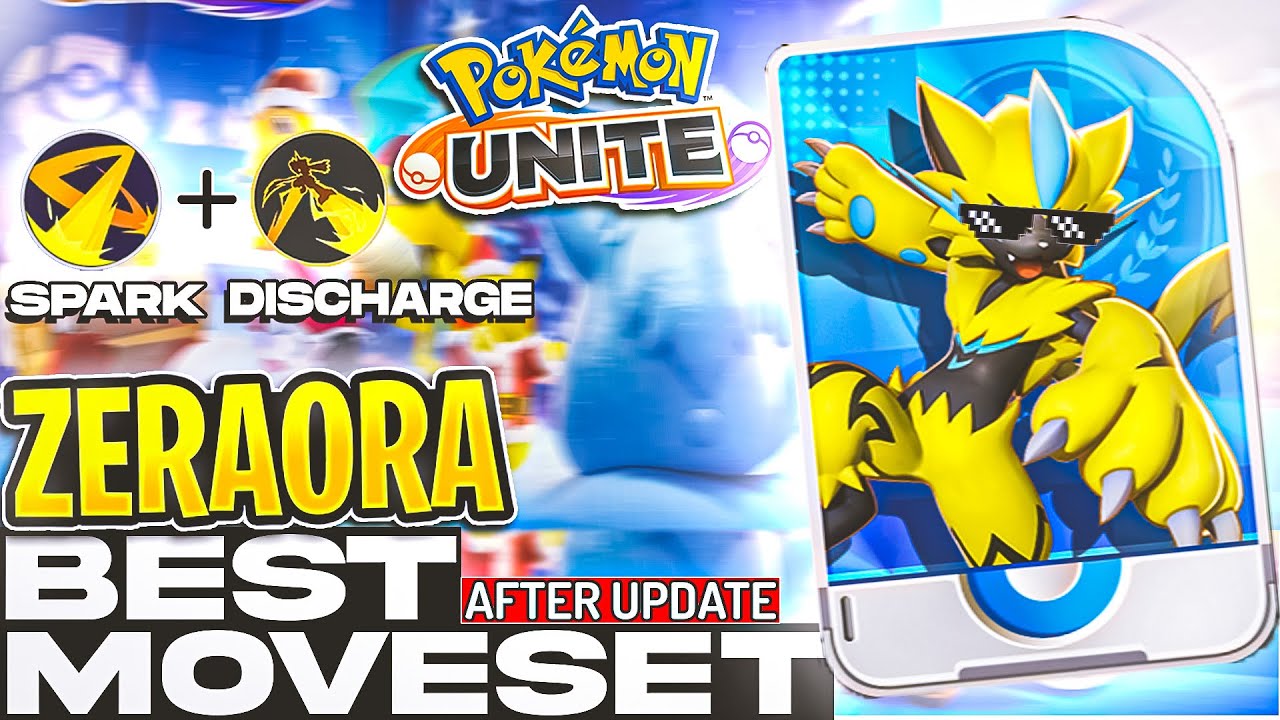 Best zeraora build and moveset after update | Pokémon unite zeraora ...
