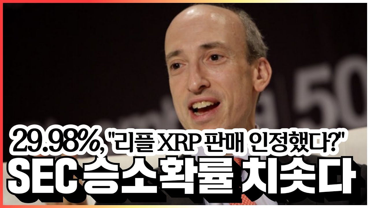 리플 소송 Sec 승소 확률 2998로 갑자기 치솟은 이유 Xrp 판매 인정했다” 리플 비트코인 이더리움 Youtube