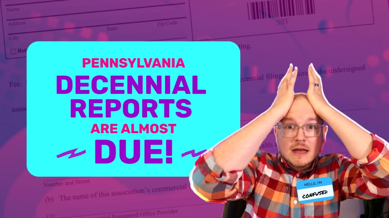 Do You Have to File a Decennial Report for your LLC? - YouTube