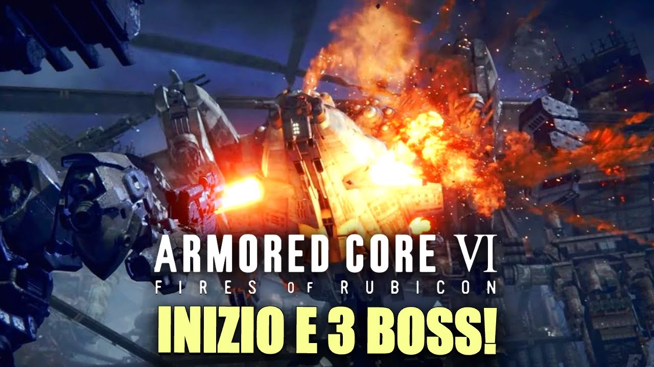 ARMORED CORE 6 GAMEPLAY: inizio, primo boss e Strider!! - YouTube