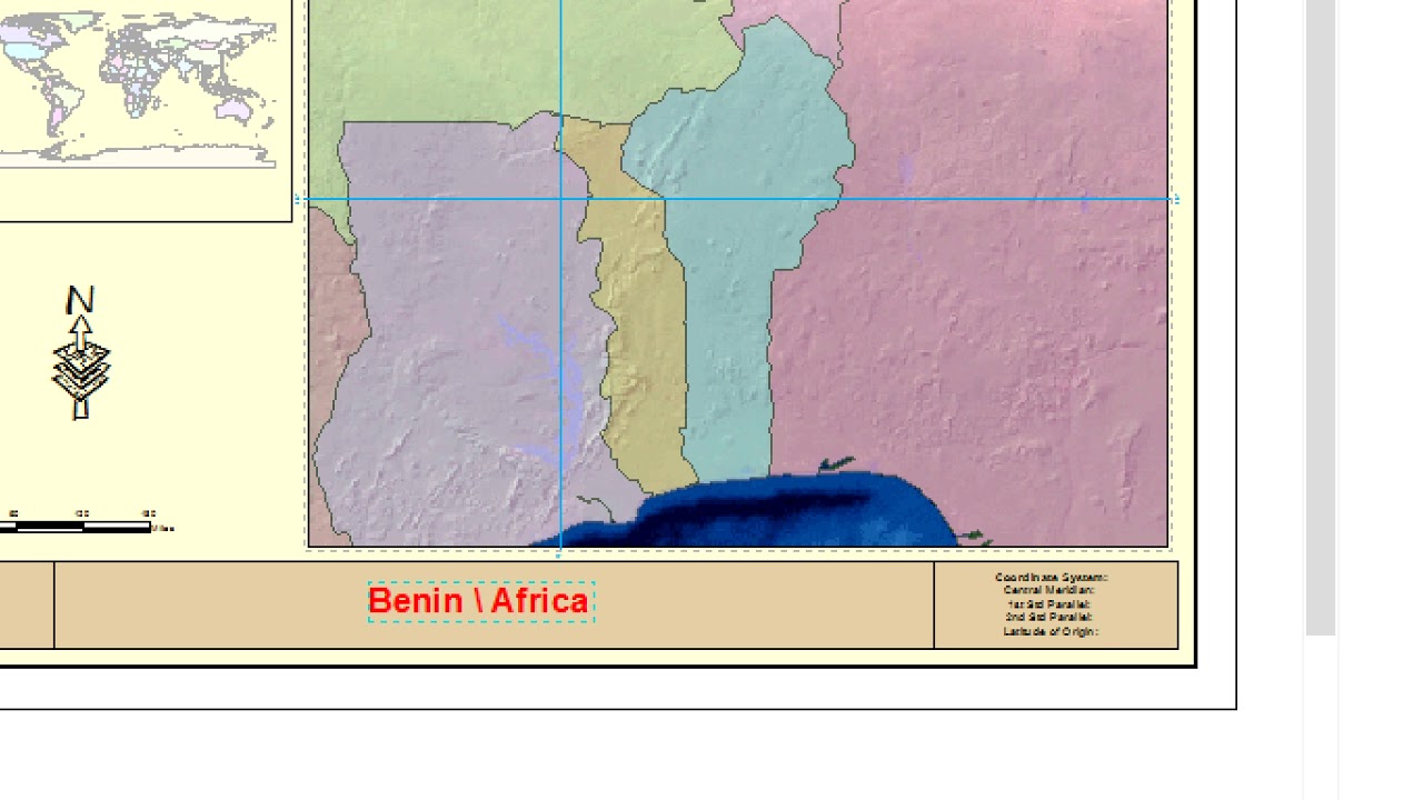 Making Atlas By Page Driven Using Arc Gis 10.5 - YouTube