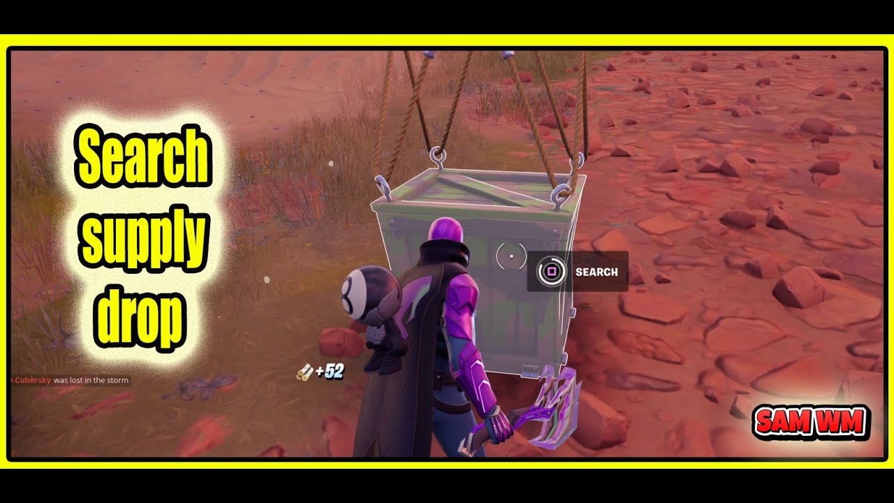 Search supply drop - Fortnite Quests Guide - YouTube