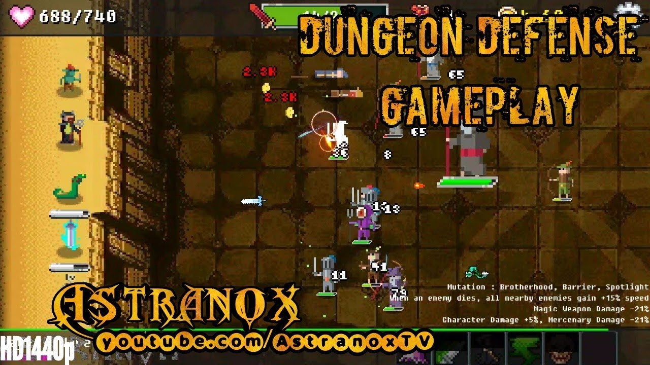Dungeon Defense Gameplay Review #19 - Dungeon Defense Guide Strategy ...