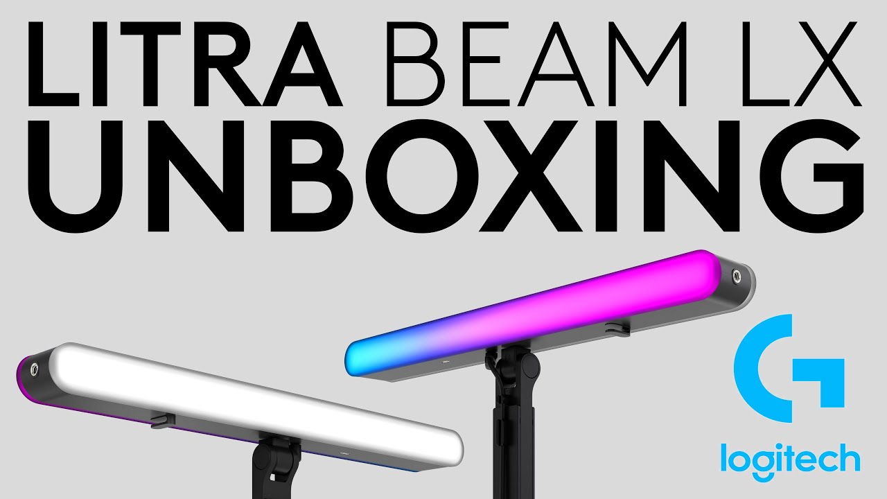 Logitech LITRA BEAM LX UNBOXING - YouTube