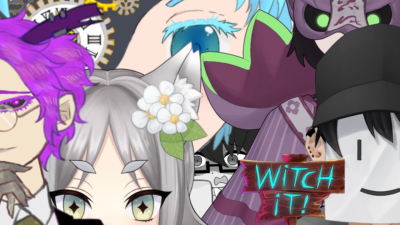 【6人コラボ】とんがった5人と一般的な社畜【Witch It】 - YouTube