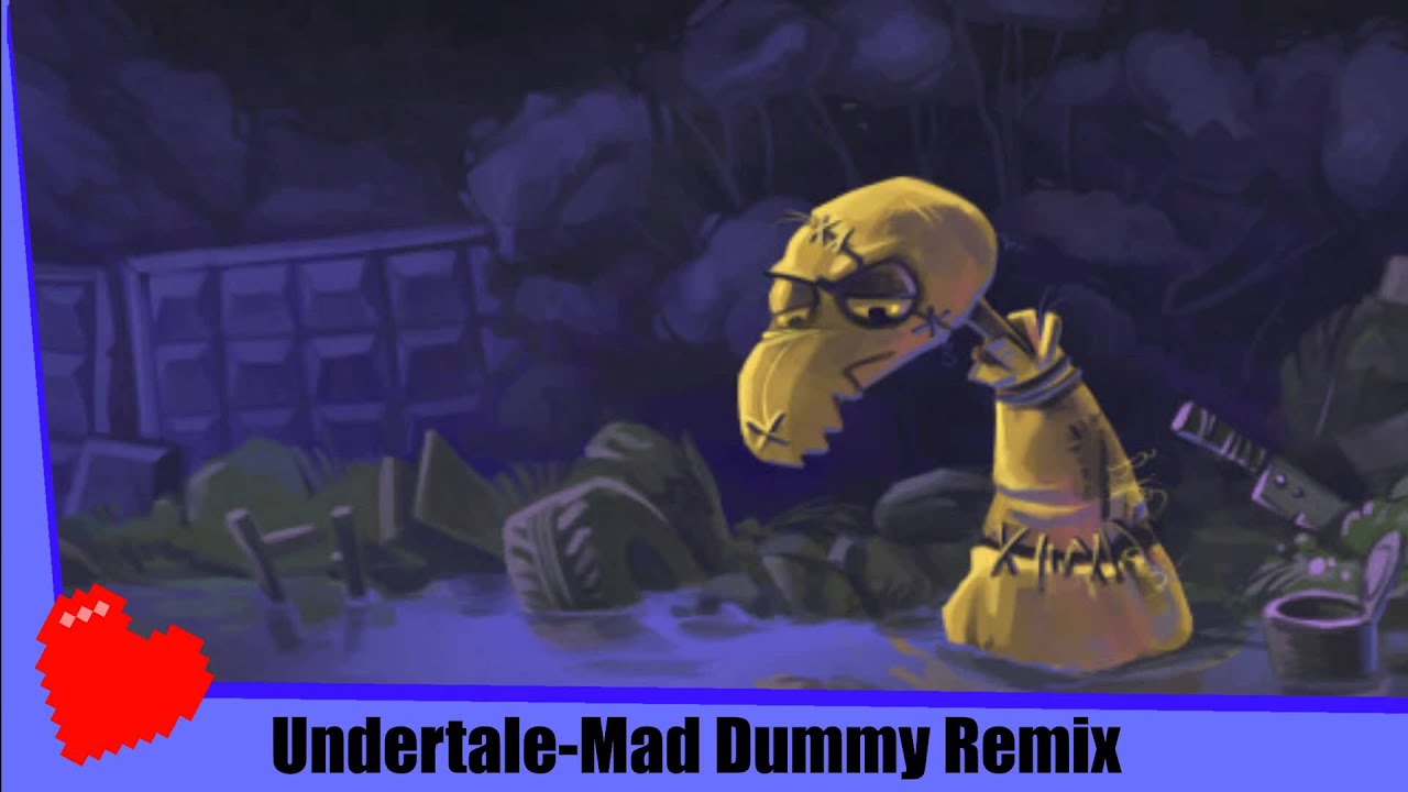 Undertale- Mad Dummy Remix - YouTube