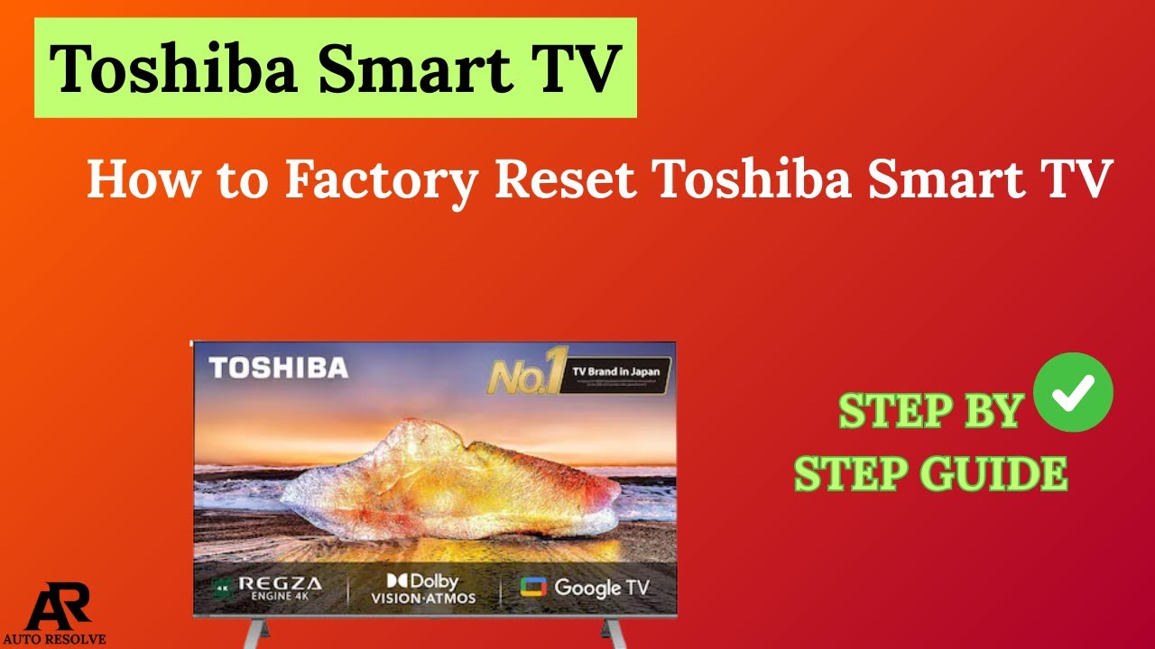How to Factory Reset Toshiba Smart TV – Easy Method - YouTube