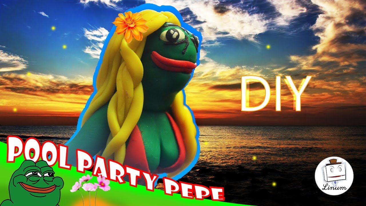 DIY Meme Pepe Frog Female Version - YouTube