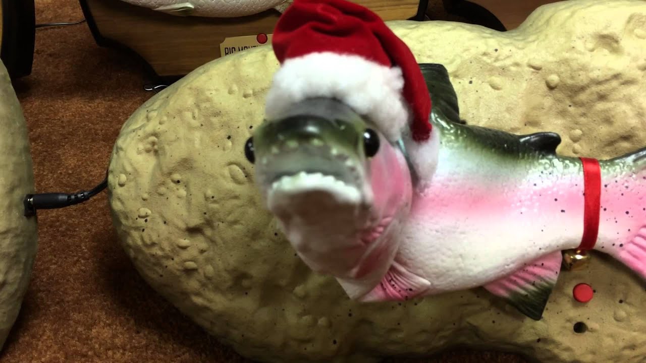 Singing fish That I Got For Christmas in 2013 - YouTube