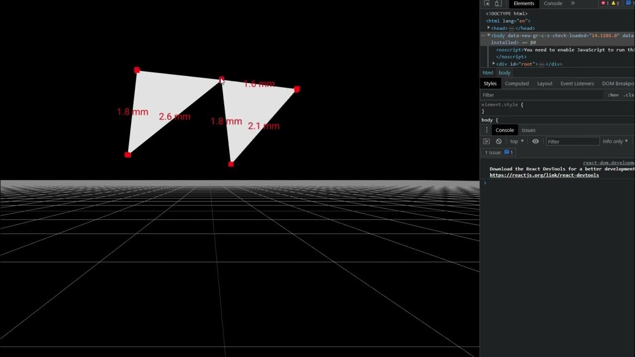 React Three Fiber CAD Drawing V0.1 - YouTube
