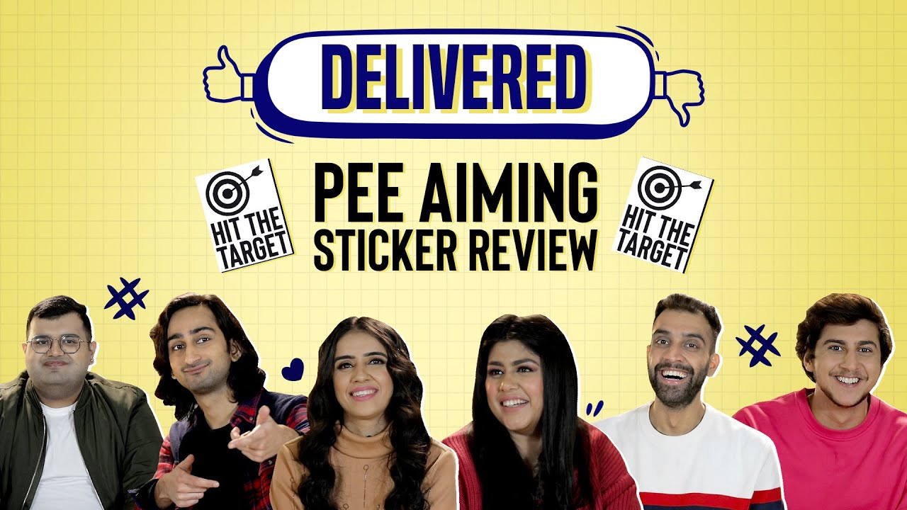 Delivered - Pee Aiming Sticker Review | Honest Product Review | MensXP ...