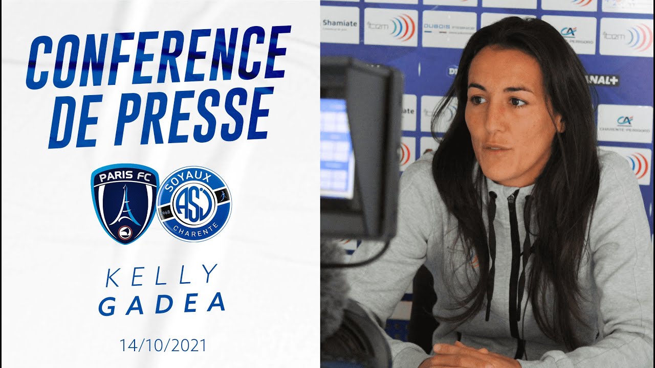 Conférence de Presse : Kelly Gadea avant Paris FC vs ASJ Soyaux - YouTube