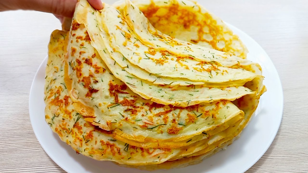 When you have eggs, flour and milk, prepare this delicious breakfast ...