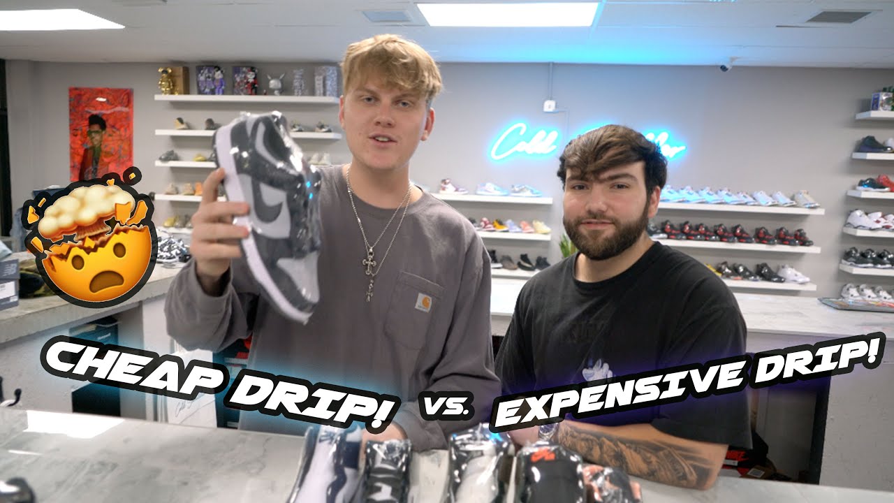 CHEAP DRIP VS. EXPENSIVE DRIP! DOES IT MAKE A DIFFERENCE?? - YouTube