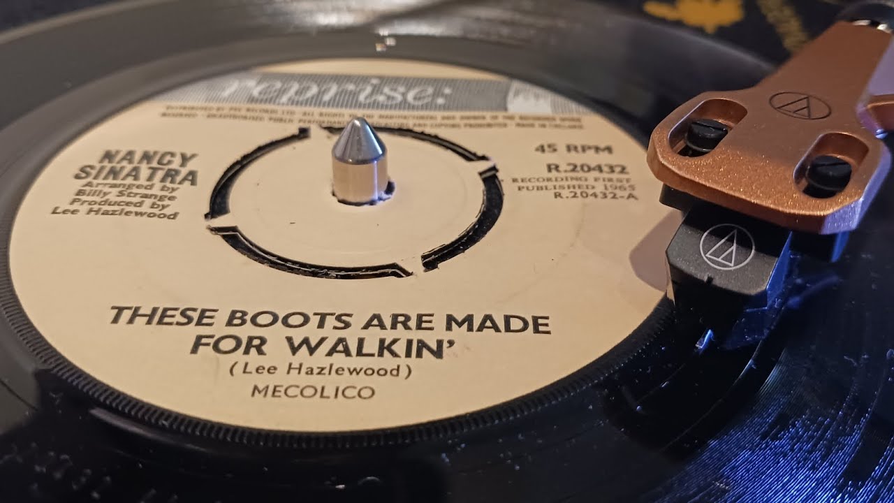 "These Boots Are Made For Walkin" by Nancy Sinatra 1965 (60s Classic ...