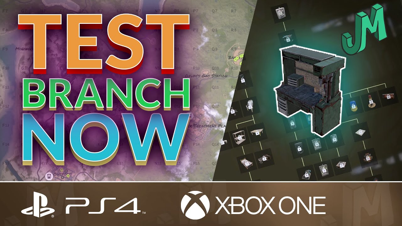 Test Branch out Now! Tech Tree, Larger Maps! 🛢 Rust Console News 🎮 PS4 ...
