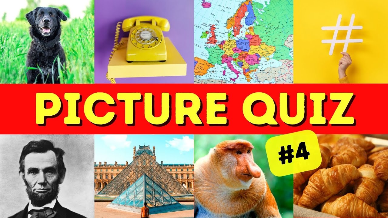 General Knowledge Picture Quiz #4 - Trivia Questions - Picture Round ...