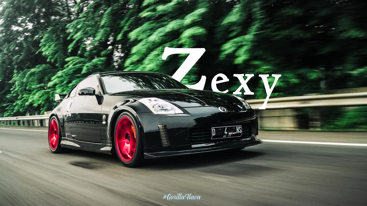 NISSAN 350Z : ZEXY | BLACK FAIRLADY Z | BORLA EXHAUST | CANDY RED ...