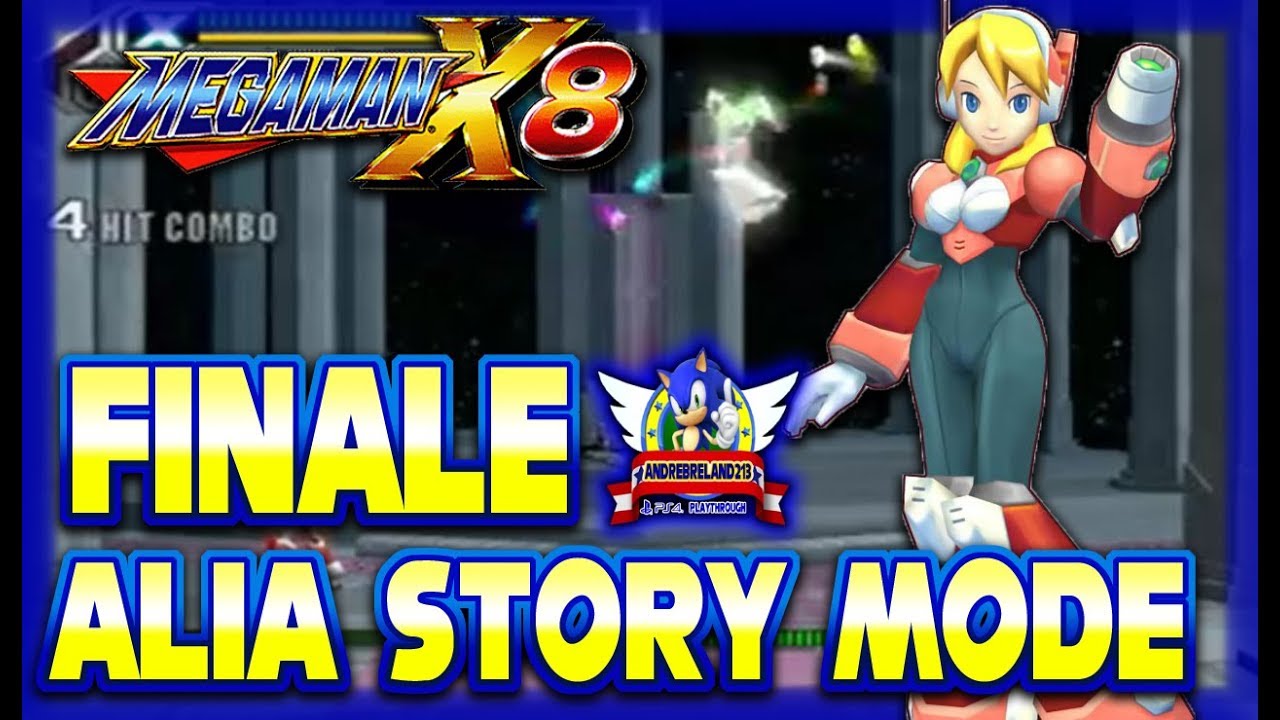 Mega Man X Legacy Collection 2 PS4 (1080p) - Mega Man X8 Alia Story ...