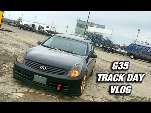 New Best 1/4 Mile Time For The G35?? - Track Day Vlog - YouTube