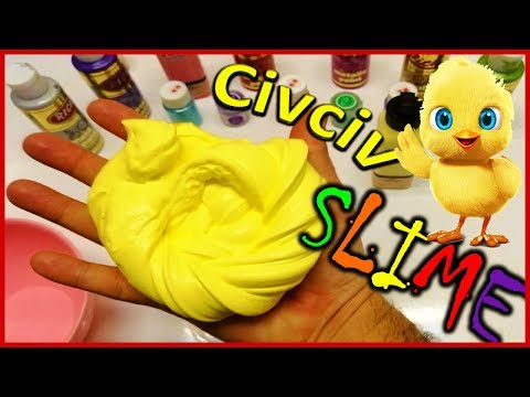 Civciv Slime - Sarı Slaym - Civciv Sarısı Slime - Yellow Slime - Civciv Slaym - KukimanyaTV