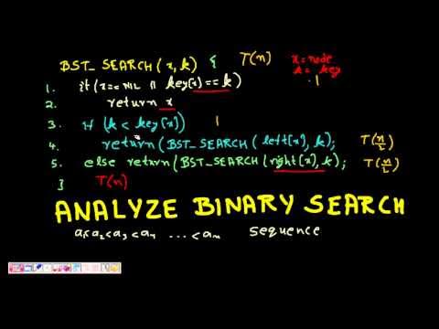 Programming Interview: Running Time Complexity Analysis (Binary Search ...