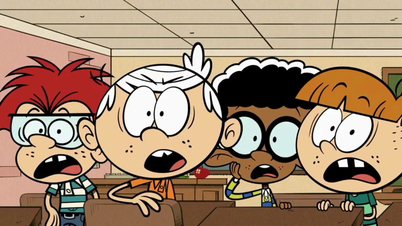 Lincoln and his friends staring awkwardly at Rusty for 10 minutes - YouTube