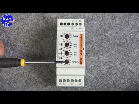 Gerilim koruma rölesi, KAEL ADG3X-400V