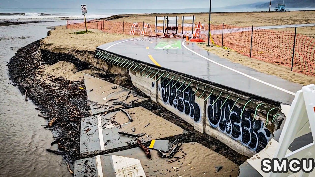 Severe Weather Causes Major Damage to Marvin Braude Bike Trail in ...