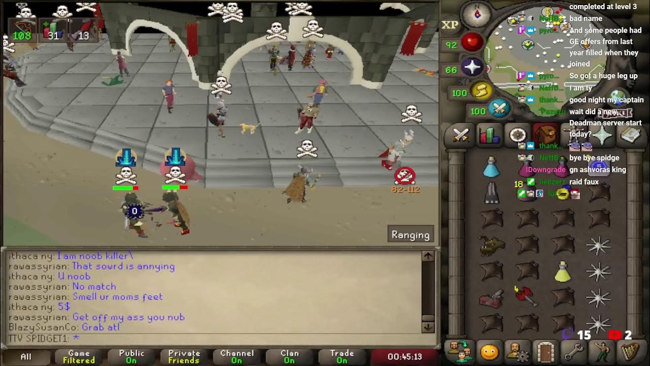Ex Rank 84 Bounty Hunter returns to OSRS PvP - YouTube