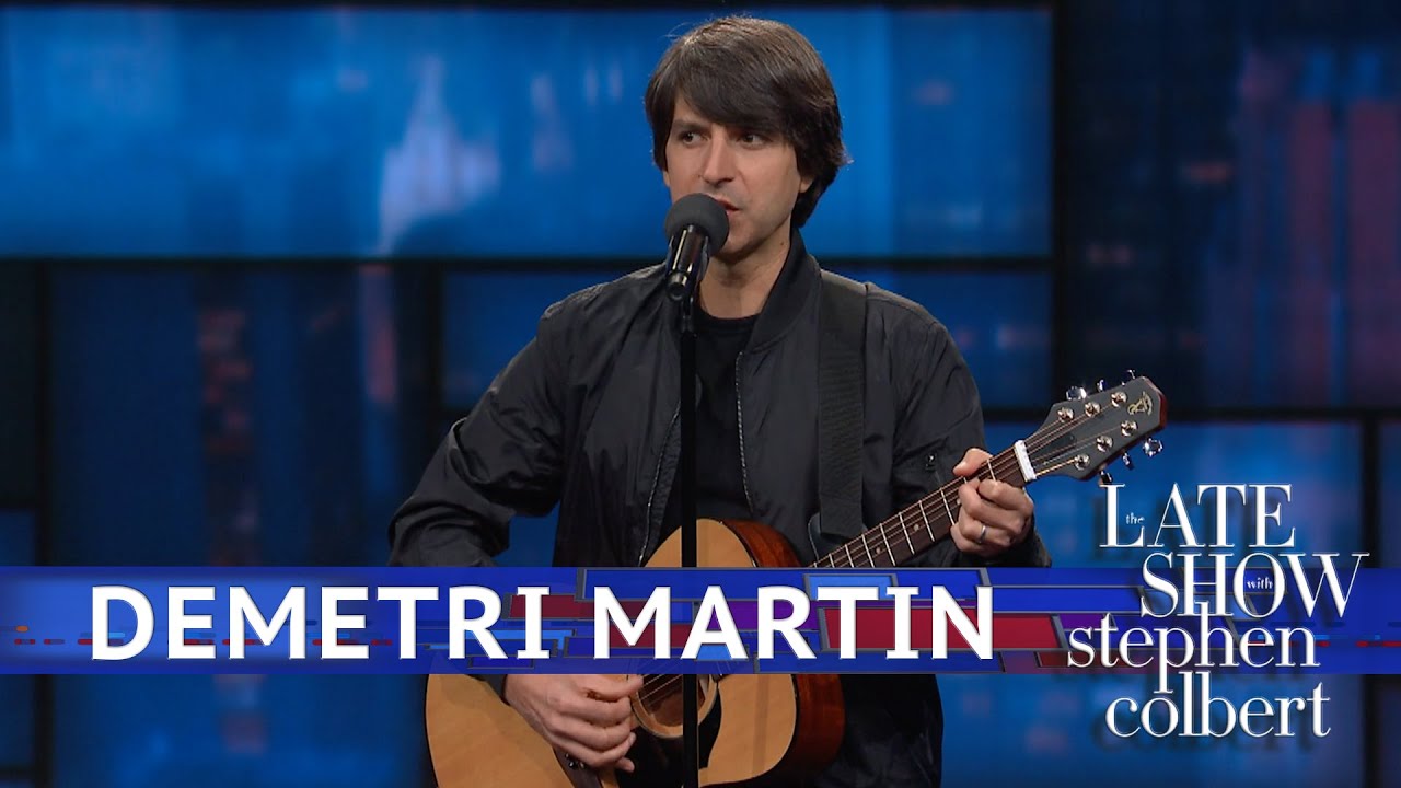 Demetri Martin Performs Stand-Up - YouTube