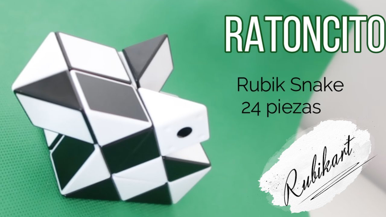 RUBIK SNAKE 24 piezas RATON - YouTube