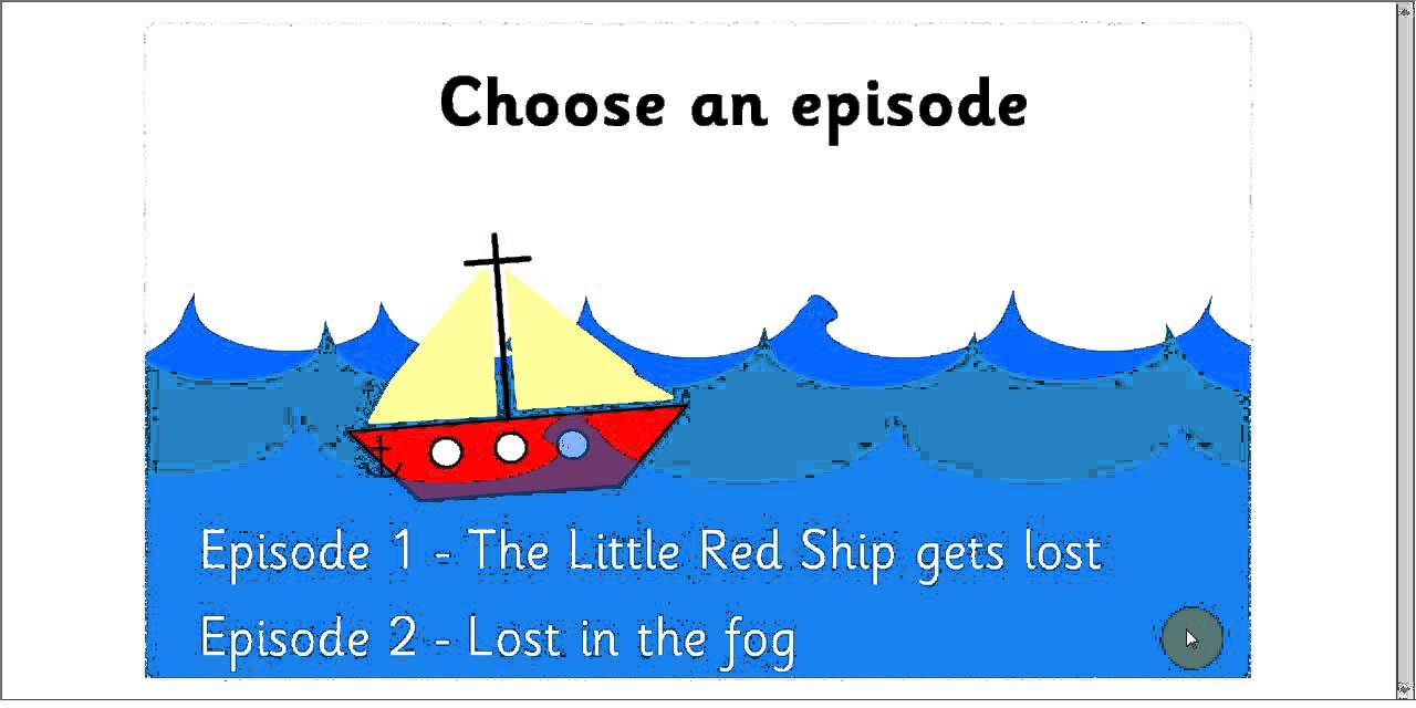 little red ship fog cut - YouTube