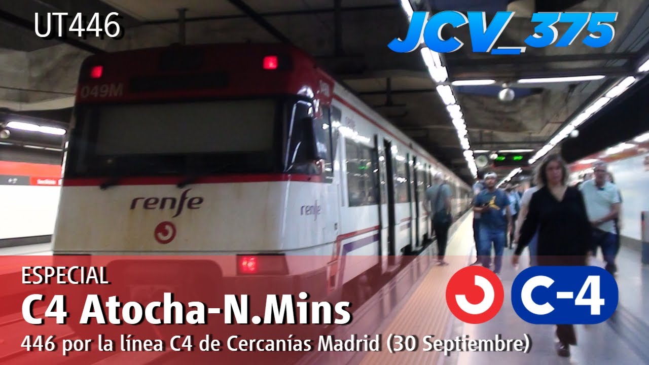 *RAREZA* Unidad 446 circulando por la línea C4 de Cercanías Madrid ...